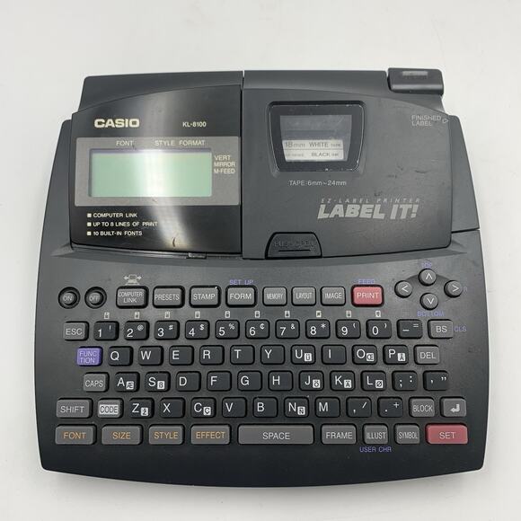 Casio | Other | Casio Label It Kl80plus Printer Sharp Wizard Oz630 ...